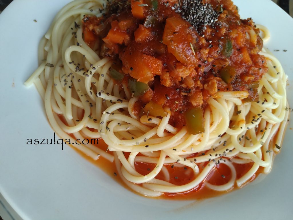 CARA MASAK SPAGHETTI BOLOGNESE AYAM SIMPLE – aszulqa.com