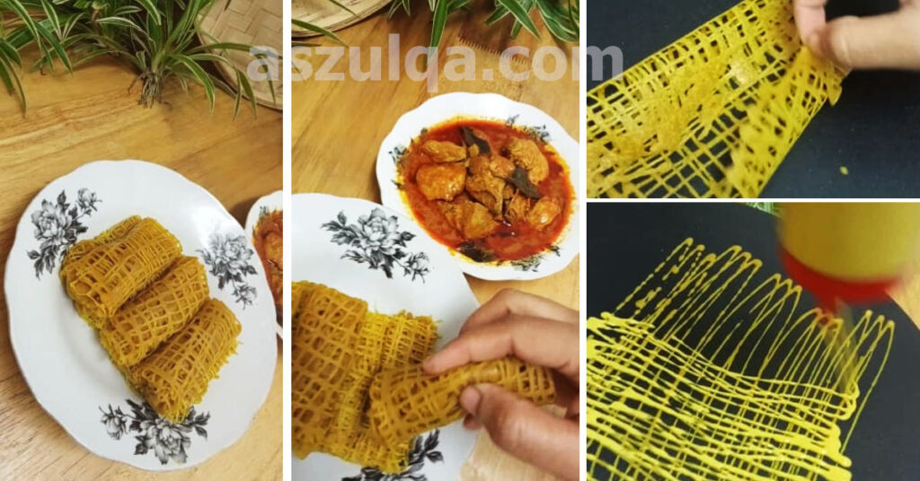 resepi roti jala sukatan cawan mudah…penat menjala tapi puas hati makan ...