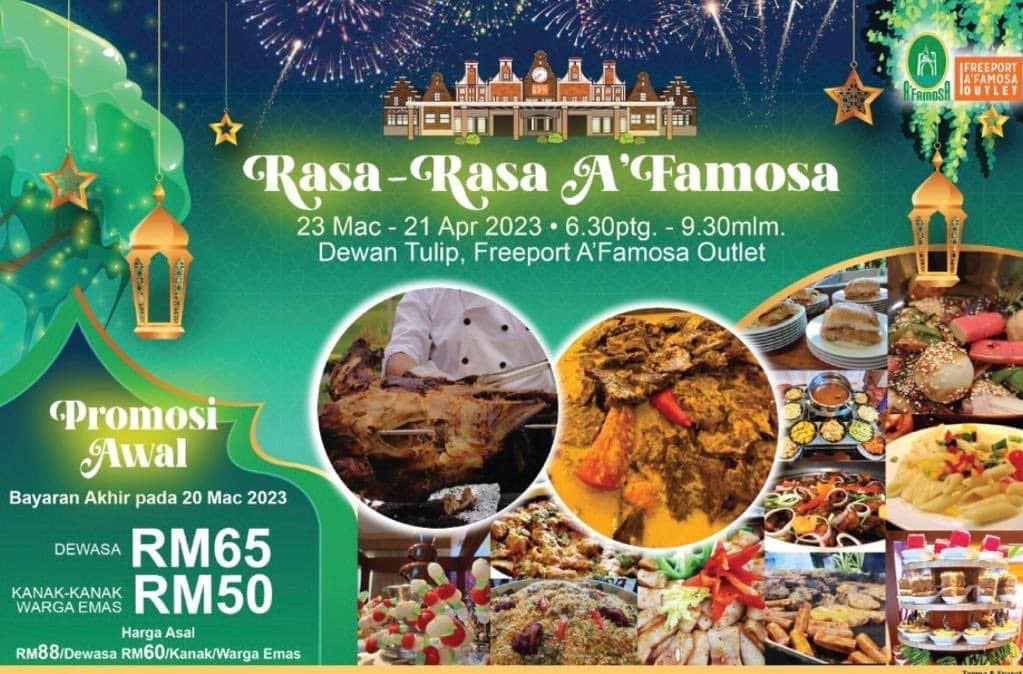 buffet ramadan melaka 2023 harga early bird! – aszulqa.com