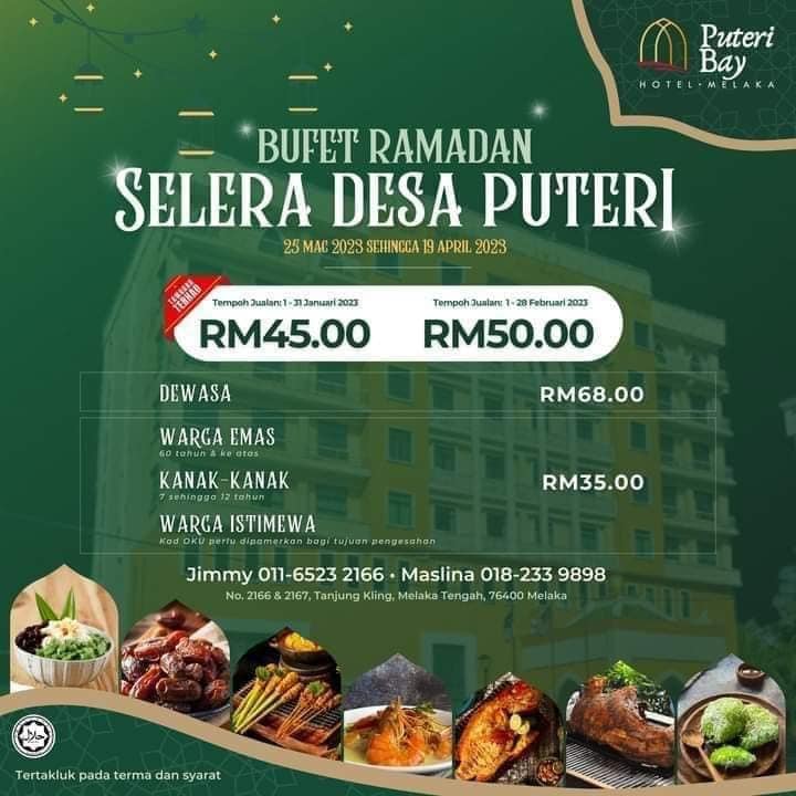 buffet ramadan melaka 2023 harga early bird! – aszulqa.com