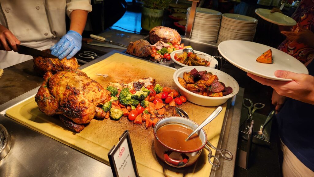 makan buffet hotel mewah ‘International buffet dinner’ hotel Hilton ...